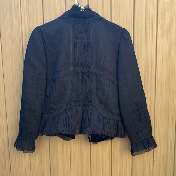 Elie Tahari | Jackets & Coats | Elie Tahari Silk Chiffon Jacket ...